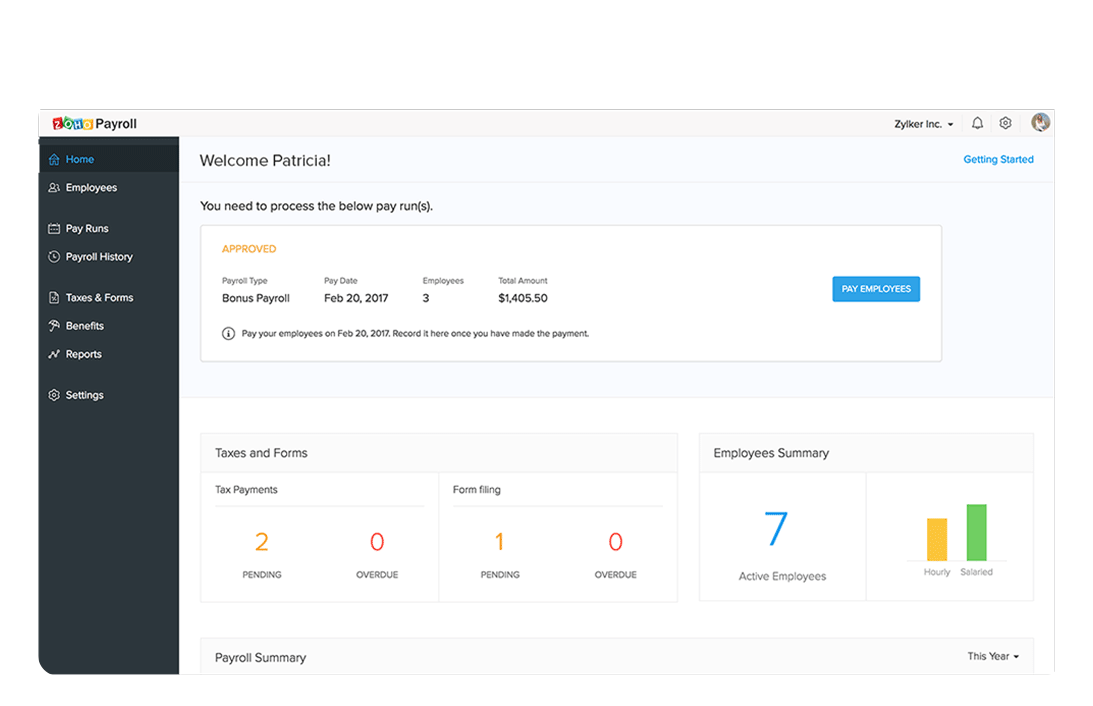 Zoho Payroll Services in Dubai | Top UAE Partner - xponential Digital